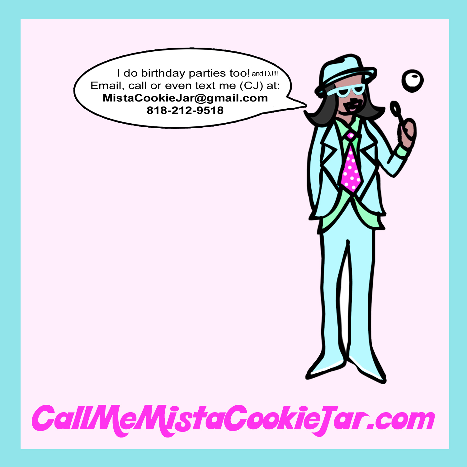 Mista Cookie Jar Shows - Call Me Mista Cookie Jar